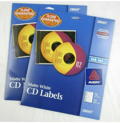 CD, DVD & Disk Labels - Avery 28669