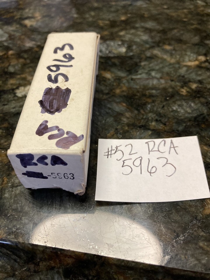 RCA 5963 TUBE Electron Tube | eBay