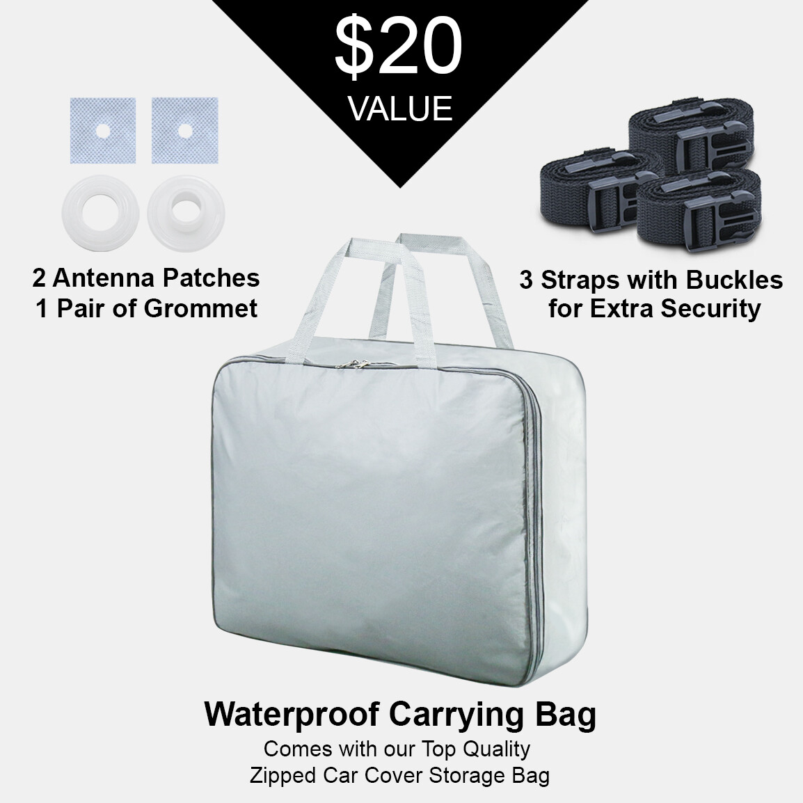 CAR COVER - Custom Fit Platinum Outdoor Weather Protection *Lifetime ...