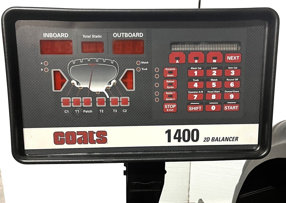 Coats 1250-2D Tire Balancer | 12502D | Remanufactured | Single Item ...