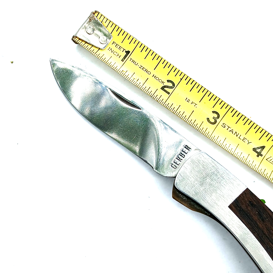 Gerber Liner Lock Sportsman Knife Wood 97223 Portland 4-1/8" | eBay