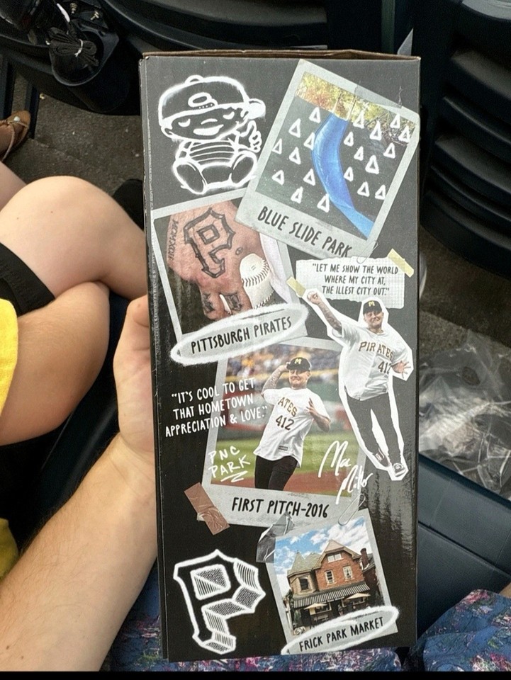 Mac Miller Bobblehead New In Box In Hand 7/19/25 Unopened MLB SGA | eBay