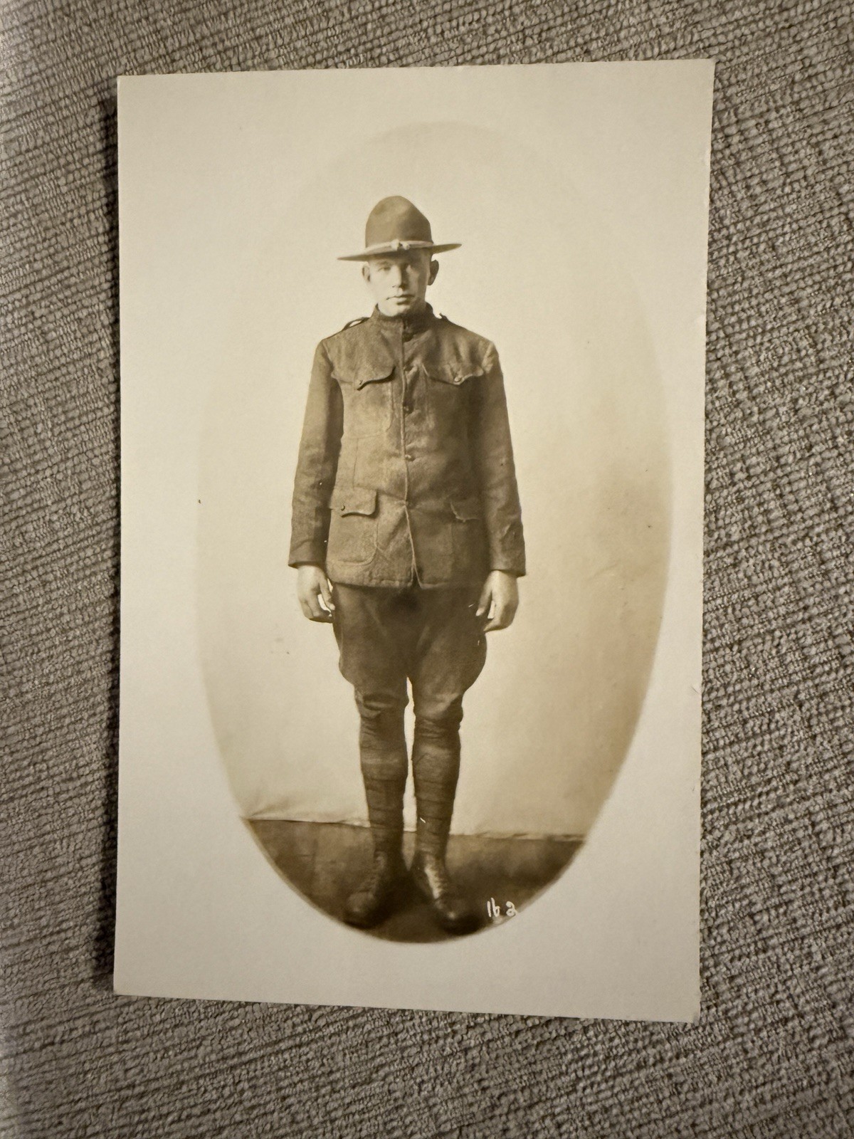 WWI RPPC 91st Infantry Division 346th MG BN Machine Gun Battalion 1917 ...