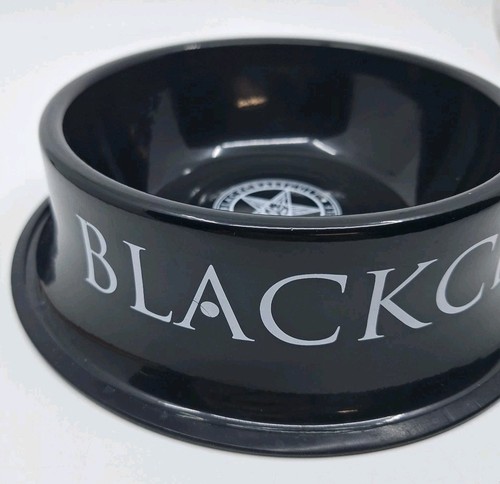 Black Craft Cult Pet Dog Food Water Dish Goth Wiccan Spells Pentagram ...