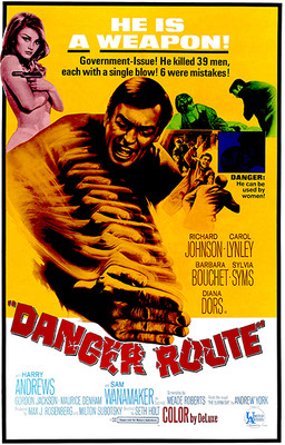 Danger Route - 1967 - Poster | eBay