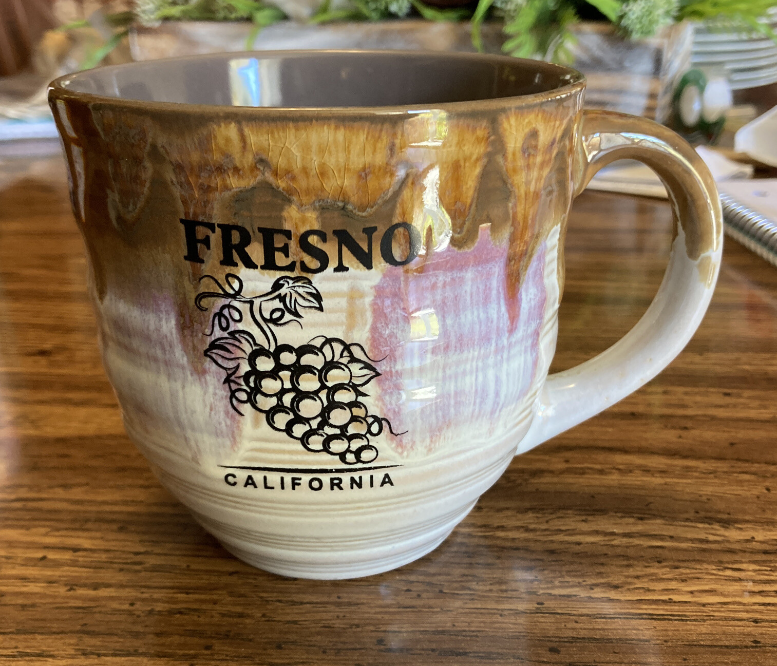 New Beautiful Collectable Ceramic My Cafe Fresno California Mug 16 Oz ...