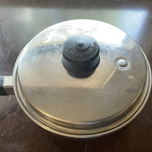Saladmaster Stainless Steel 8” Skillet Sauce Pan w/ Vapo Lid USA | eBay