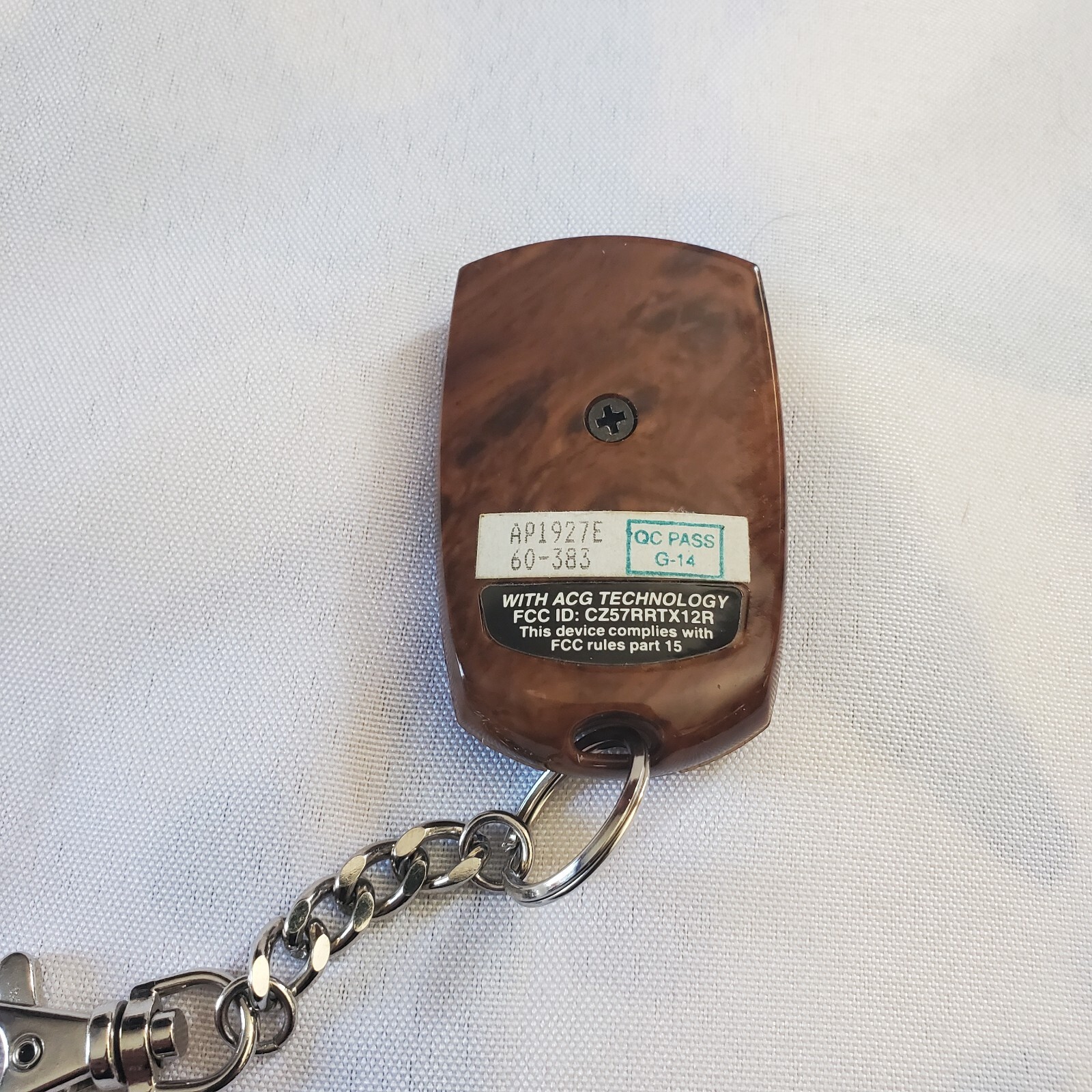 Clean Clifford Keyless Entry Remote Clicker Alarm Transmitter ...