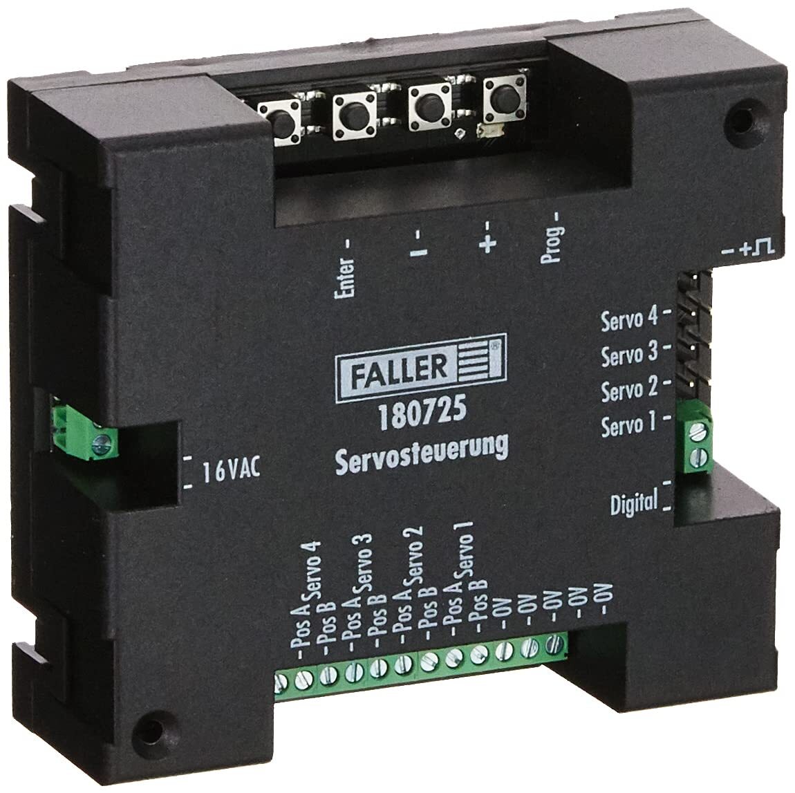 Faller Servo Control for 4 Connectable Servos, Model Railway ...