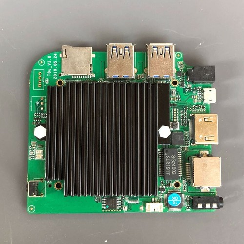 Ultra-Mini Z8350 4G+64G WIN10 Motherboard with WiFi Module & TF Card ...