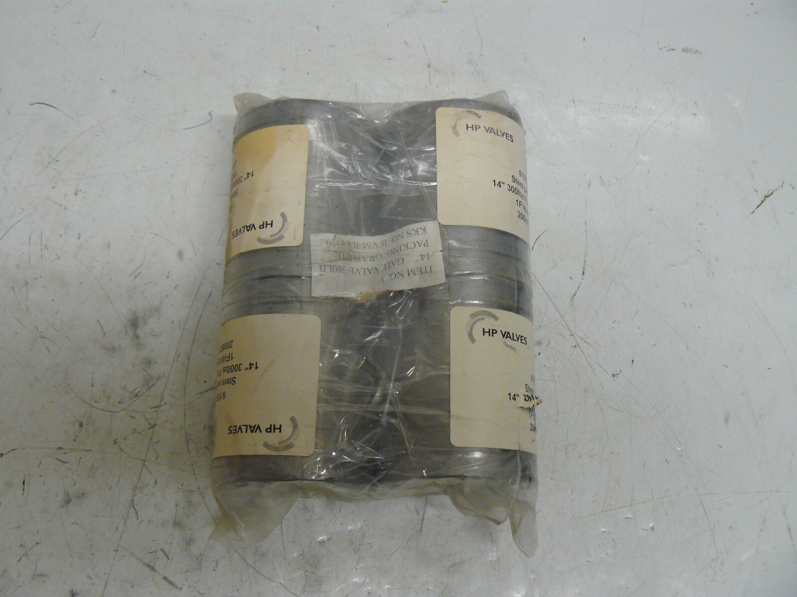 HP Valves 610014595 stem packing for 14" 300lbs fluval gate valves 1FVM ...