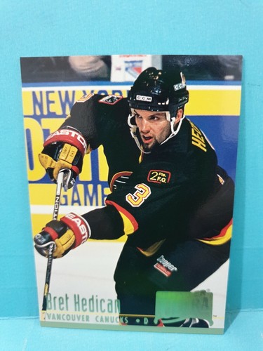 Bret Hedican🏆1994-5 Fleer Ultra #224 CANUCKS NHL Hockey Card🏆FREE POST ...