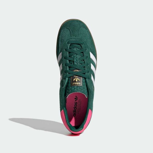 adidas Originals Gazelle Indoor IG5929 College Green men's woman shoes ...