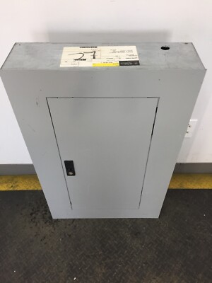 GE 100 AMP 208/120 VOLT 3 PHASE 24 CIRCUIT MAIN BREAKER INDOOR PANEL..P ...