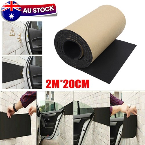2m*20cm Garage Wall Rubber Foam Car Door Protector Guard Bumper Safety ...