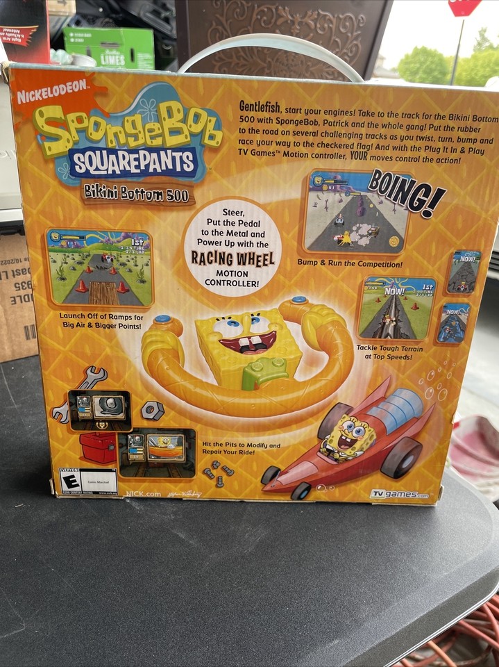Jakks Pacific SpongeBob Squarepants Plug & Play TV Motion Video Game | eBay