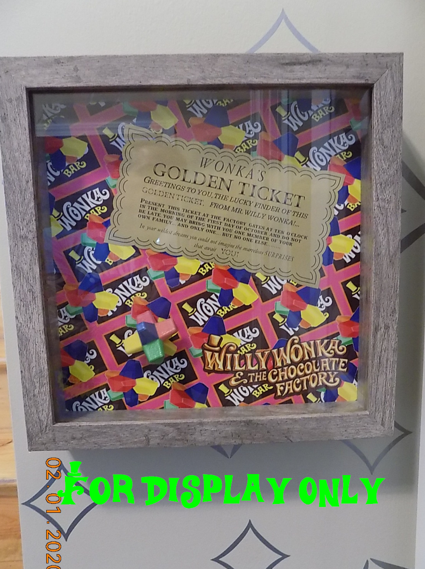 Willy Wonka & Chocolate Factory Replica Scrumdiddlyumptious Bar | eBay UK