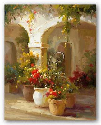 GARDEN ART PRINT Summer Flowers Calvin Stephens | eBay