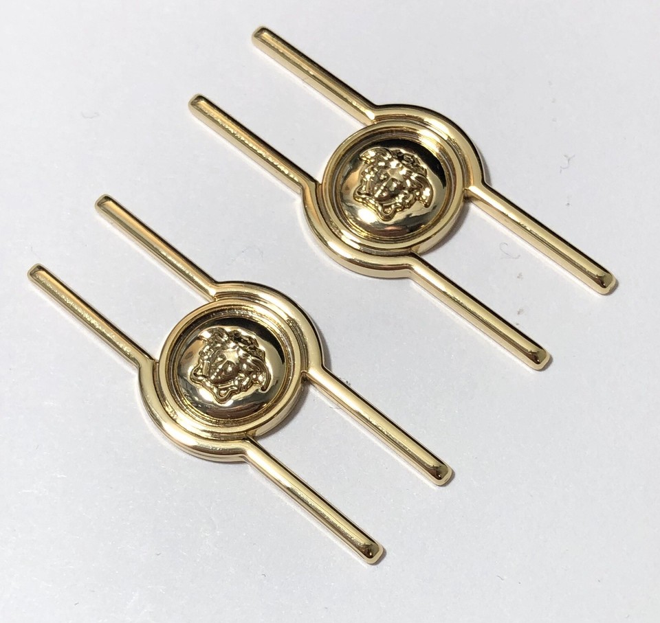 Versace VE 2264 Sunglasses Golden Replacement Temples Side Icon Logo ...