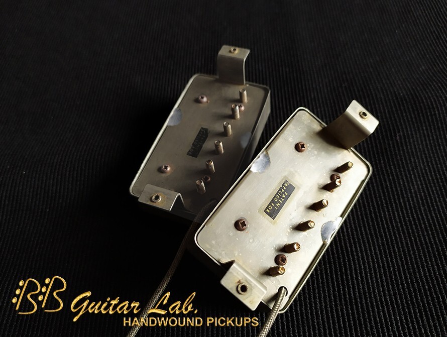 PAF 57 - PAF 59 -Replica Humbucker Pickups Vintage Aged Relic fit ...