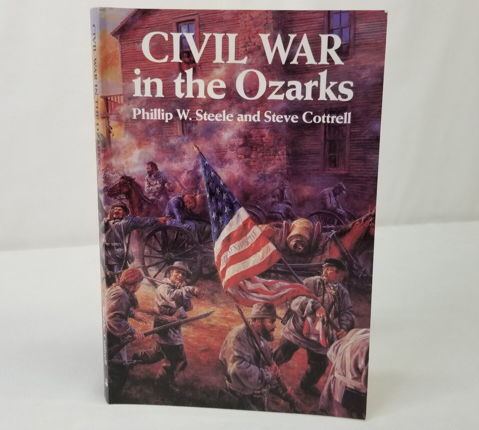 Civil War Books By Steve Cottrell Lot Of 3 In Ozarks Texas Indian ...