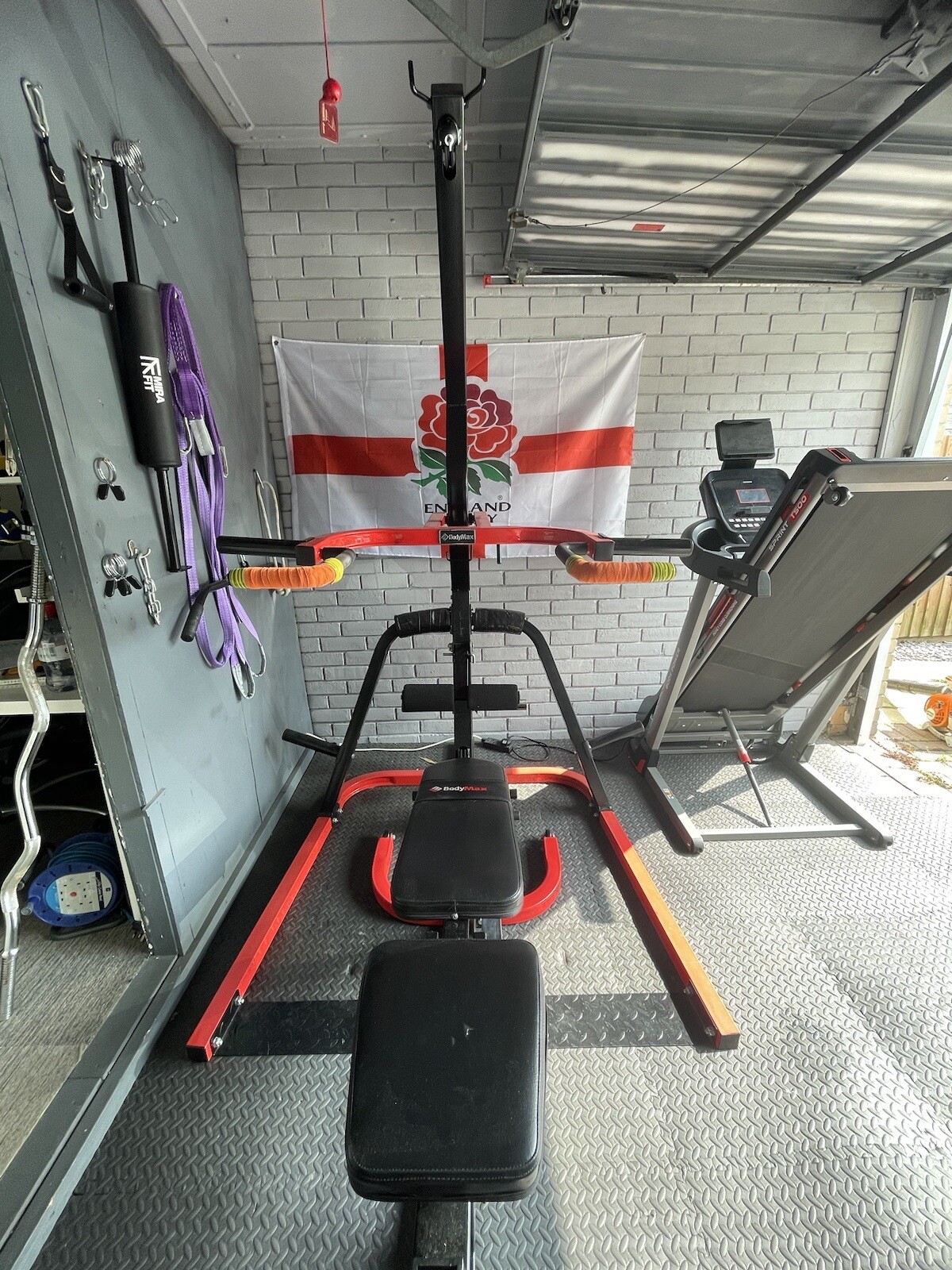 gym equipment BodyMax CF500 Elite Leverage Gym With Bench and Preacher ...