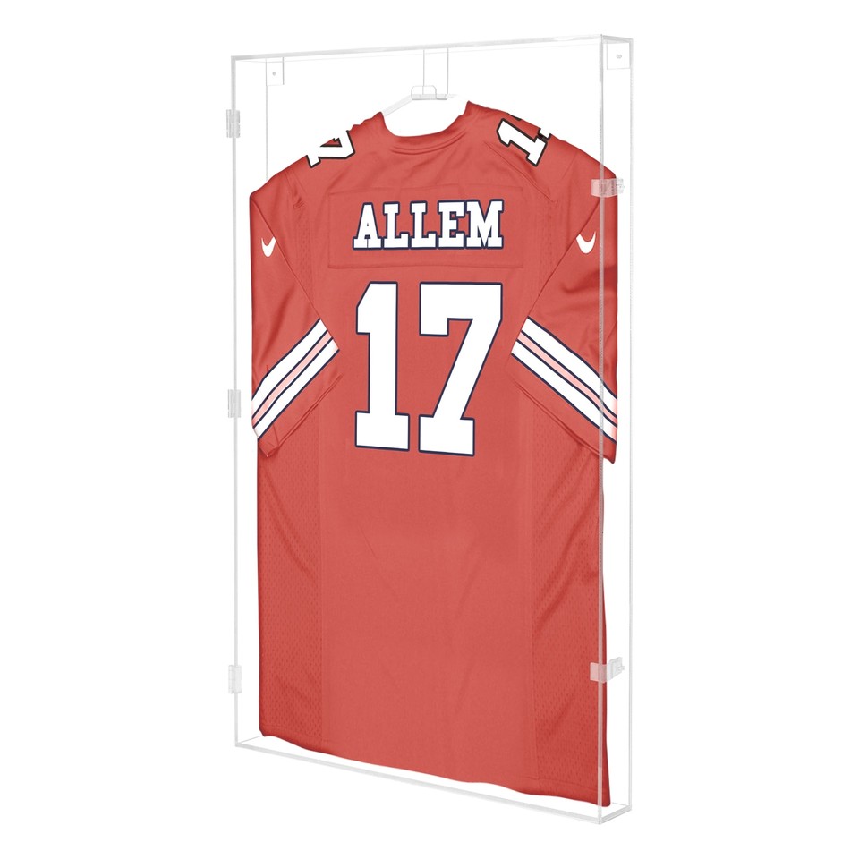 PENNZONI Jersey Frame Clear Acrylic, All Acrylic Jersey Display Case | eBay