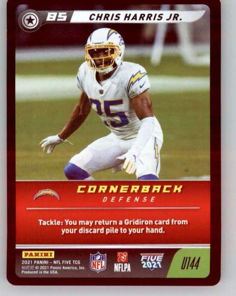 2021 Panini NFL Five TCG Chris Harris Jr. #U144 for sale | eBay