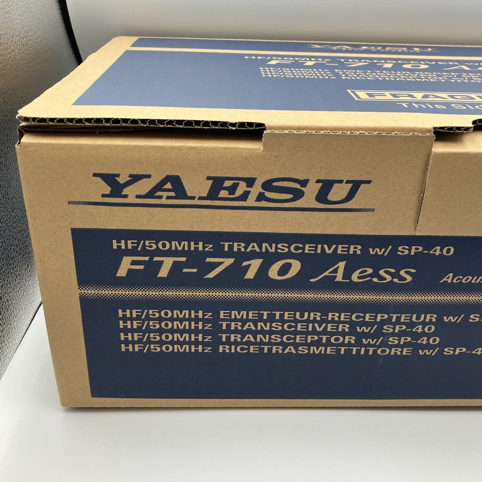 NEW FT-710 AESS w/SP-40 HF 50MHz 100W transceiver Ham Radio JAPAN | eBay