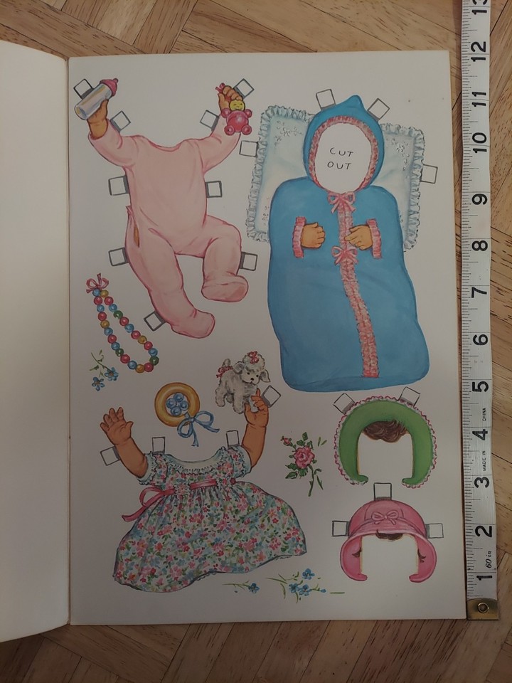 Vintage 1967 My Very Own Paper Doll Punch Cut out Lowe #2761 James ...