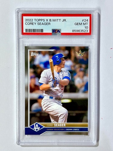 2022 Topps X Bobby Witt Jr. Crown Collection - Crown Jewel Corey Seager ...
