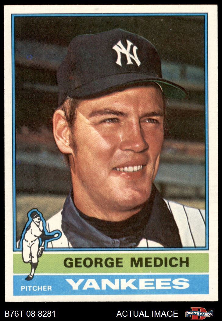 1976 Topps #146 Doc Medich Yankees 7.5 - NM+ | eBay