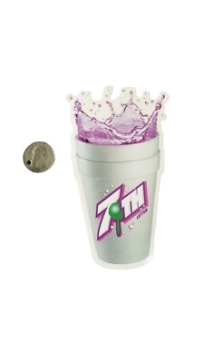 The Seventh Letter Graffiti Crew 7 Up Double Cup Sticker . RARE ! HTF ...
