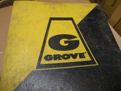 Grove RT500 Hydraulic Crane Service Repair Manual | eBay
