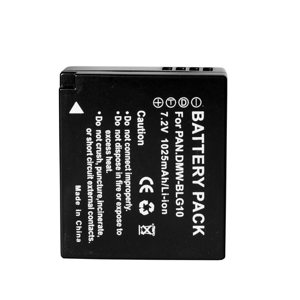 DMW-BLG10 DMW-BLE9 battery for Panasonic DMC-TZ80 TZ90 TZ100 LX100 GF3 ...