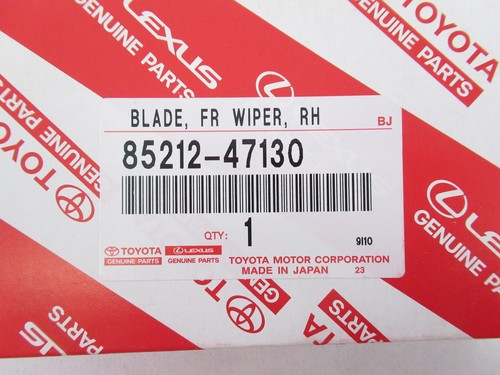 Genuine OEM Toyota 85212-47130 Passenger Side Windshield Wiper Blade 16 ...