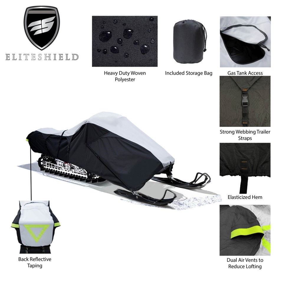 Yamaha RS Vector ER LTX MTN Heavy Duty Trailerable Storage Snowmobile ...