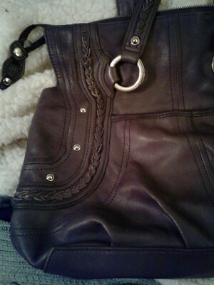 Junior Drake - beautiful brown Soft Buttery Feel, Leather purse Tote ...