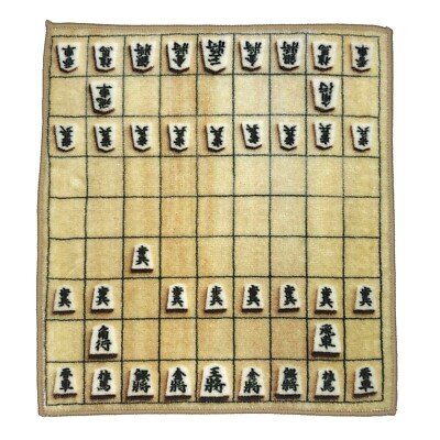Shogi Ban (Japanese chess) Hand Towel Made in Imabari Japan Unique ...
