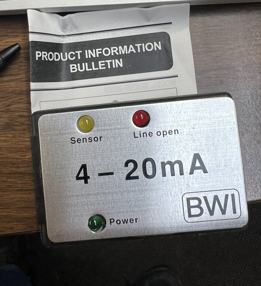 BWI Eagle Tac-Monitor 22-8100-2000A, Proportional Speed Monitor Shaft ...