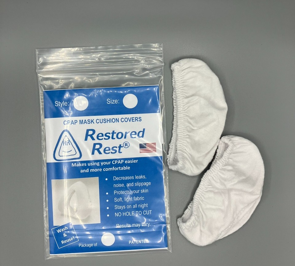 2 pk Mask Cushion Covers/Liners AirFit, Simplus, Vitera, Forma, Quattro ...