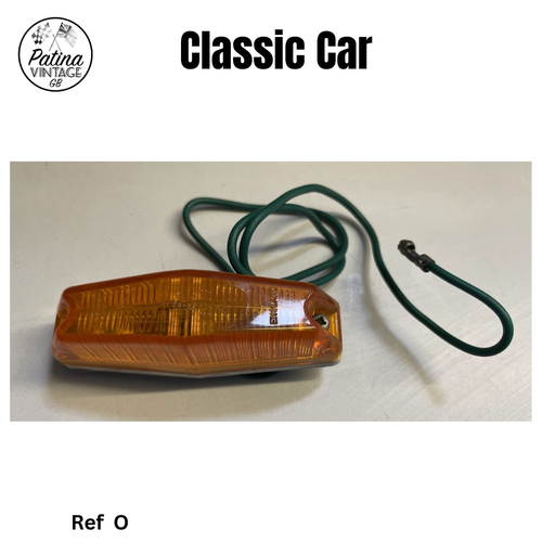 CLASSIC CAR DIRECTIONAL WING INDICATOR SIDE REPEATER MARKER LIGHT | eBay