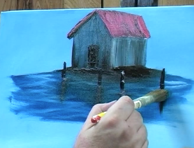 Darrell Crow Acrylic Painting Lessons Daryl Poulin Paintings & Artwork