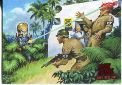 Mars Attacks Invasion Early Missions Chase Card #2 | eBay UK