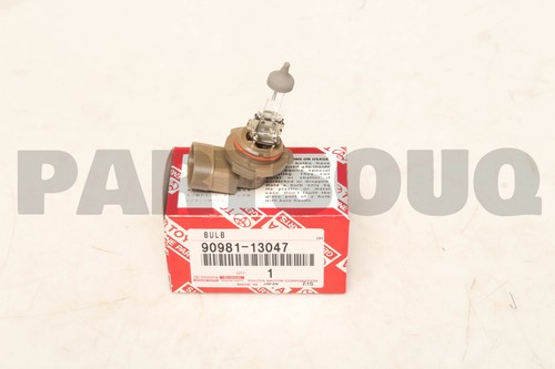 9098113047 Genuine Toyota BULB (FOR FRONT TURN SIGNAL LAMP) 90981-13047 ...