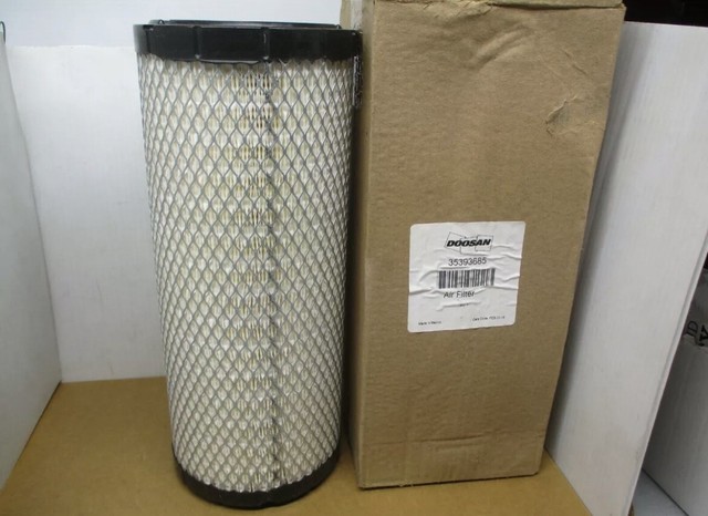 Doosan Outer Air Filter 35393685 Compressor Main Element Genuine OEM ...
