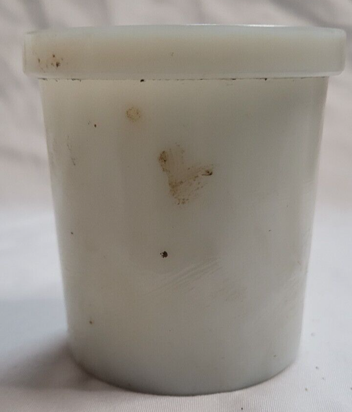Maclaren’s Imperial Cheese Milk Glass Jar 3.25" tall Embossed Bottom ...