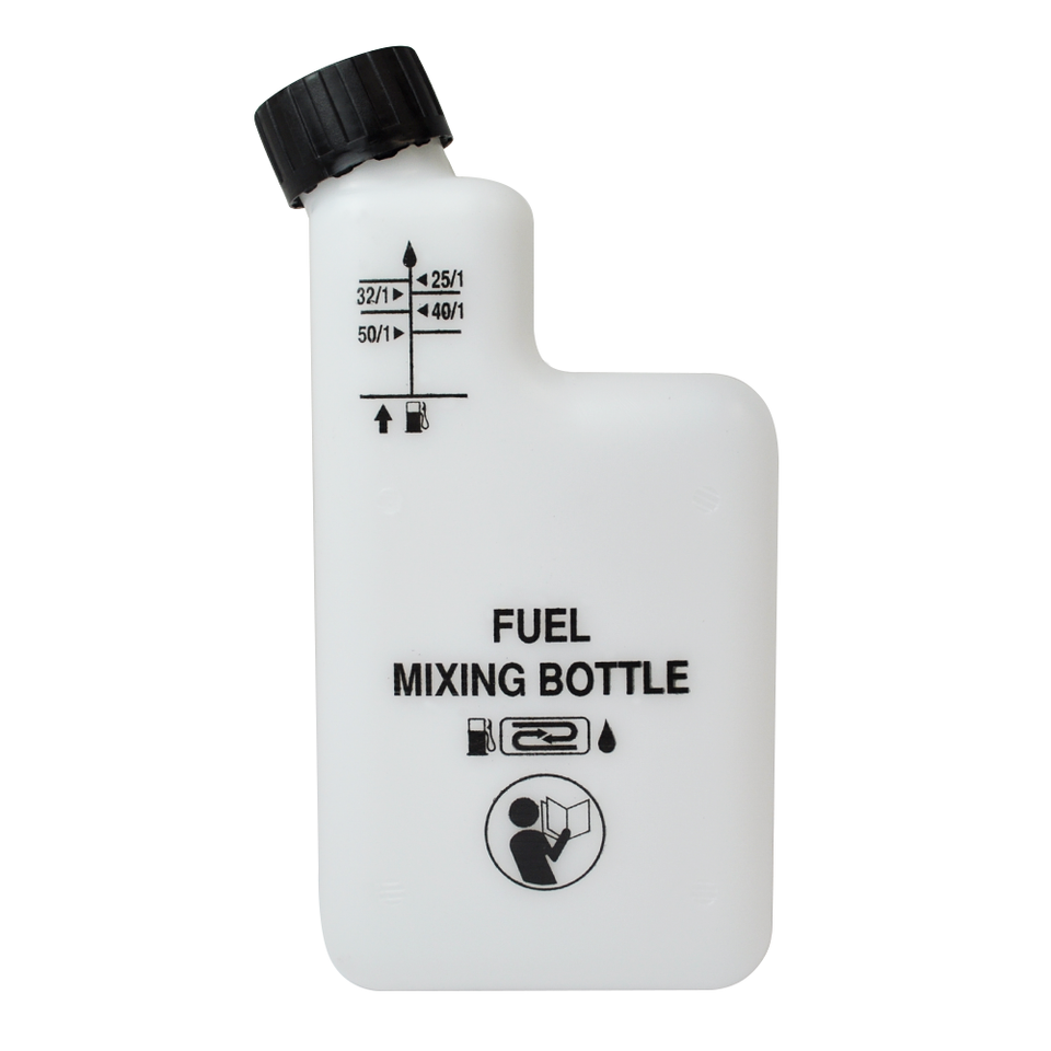 Fuel Petrol Mixing Bottle 2 Stroke Oil For Strimmer Chainsaw 25:1 40:1 ...