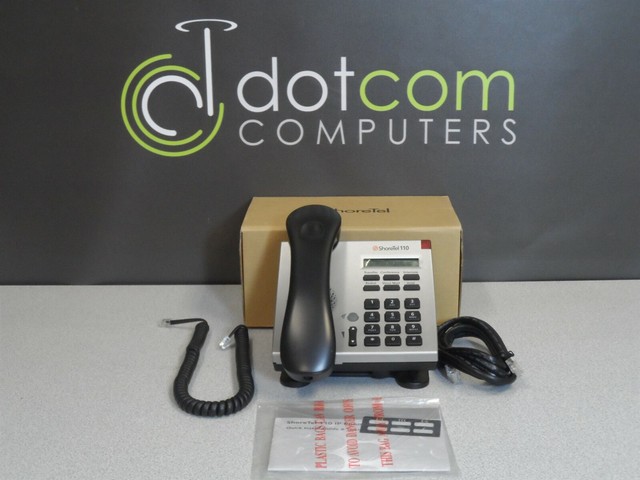 ShoreTel 110 A-stock IP Phone Black 1 Line VoIP IP110 for sale online ...