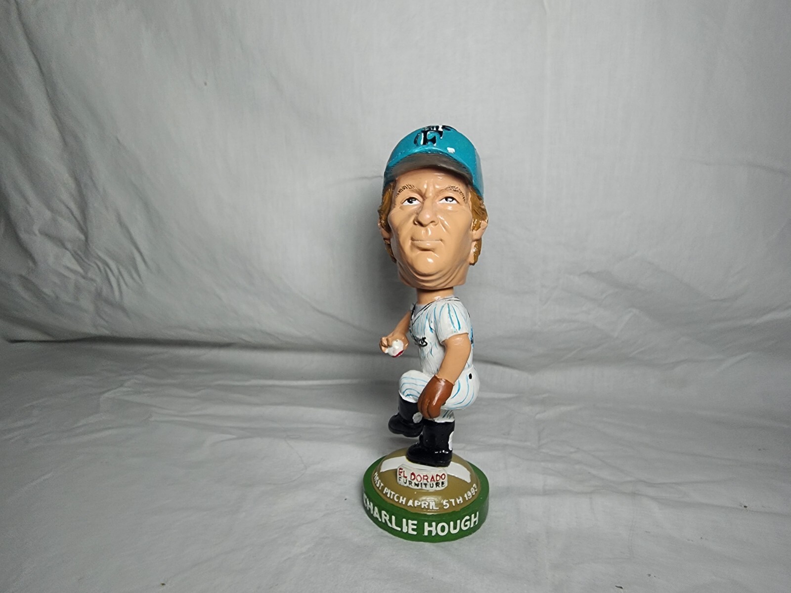 Miami Florida Marlins Bobblehead, Charle Hough, First Pitch Limited ...